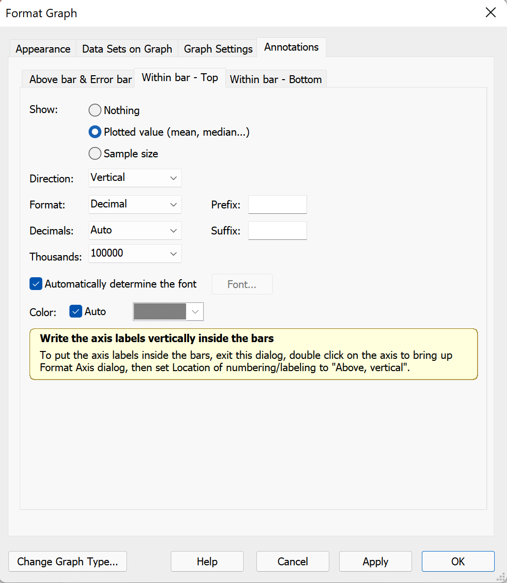 Graph tip - Changing the width and spacing of columns in Column and Grouped graphs - FAQ 1137 ...